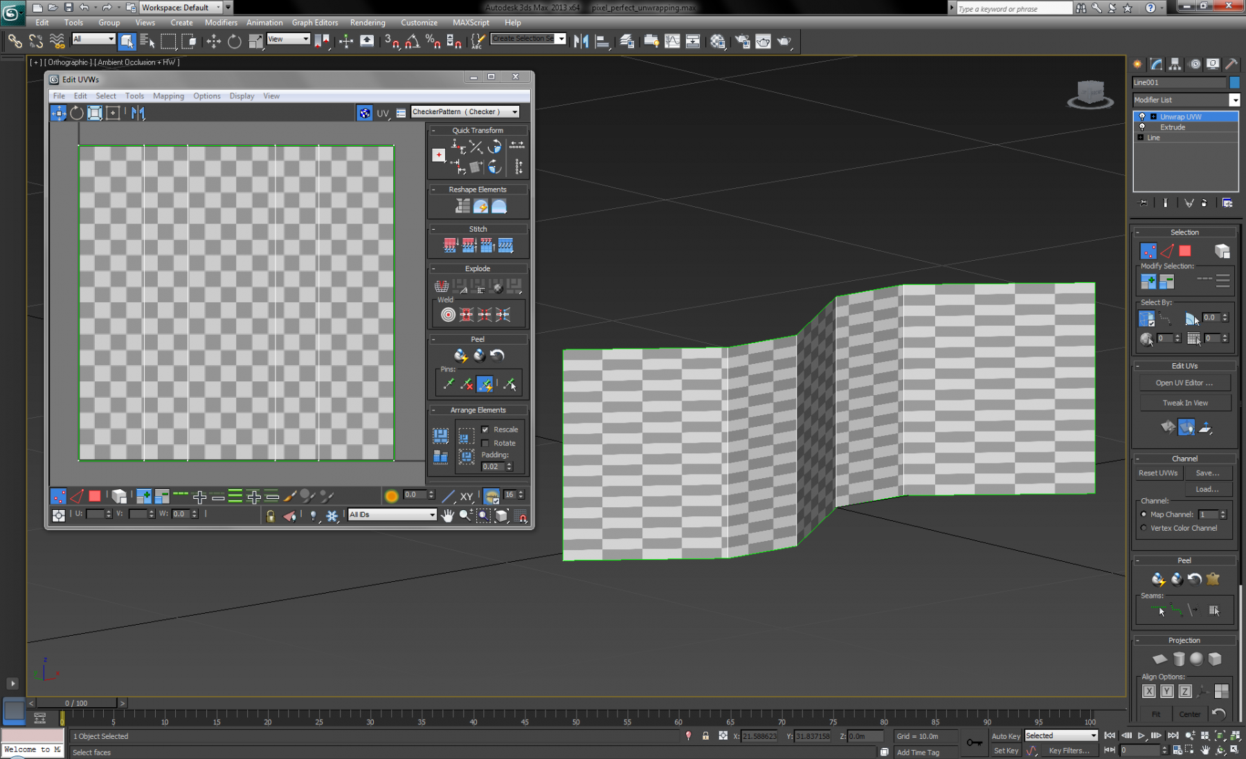The UV map as content template | Disguise