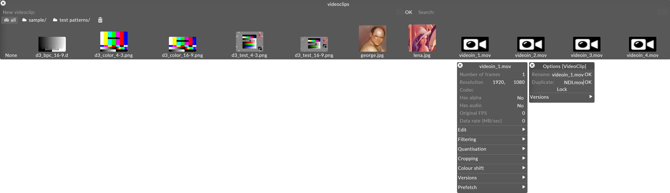 Setup video input | Disguise