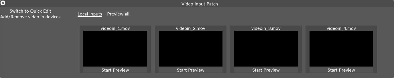 Setup video input | Disguise