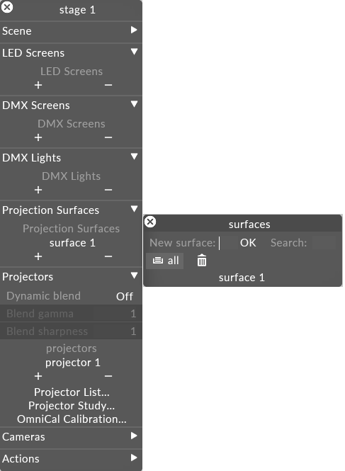 Creating screens | Disguise
