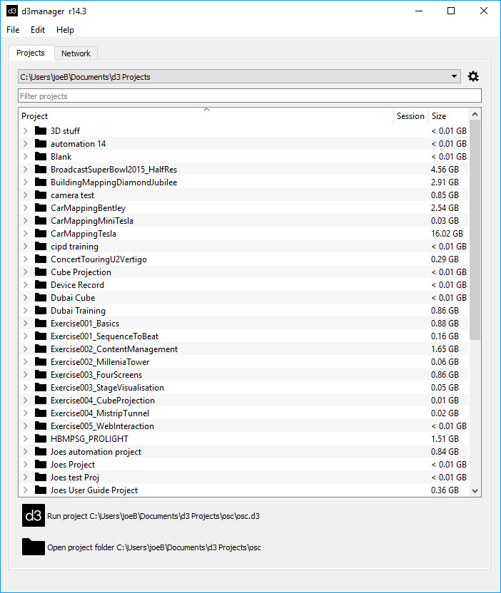 Manager overview | Disguise